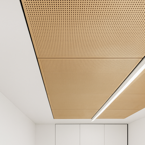 Acoustic Perforated Timber Veneer Panels